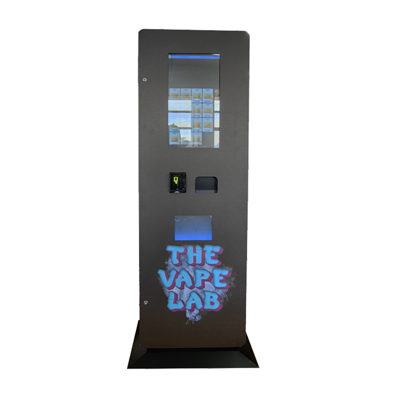 standing type E-cigarette vape vending machine age checker